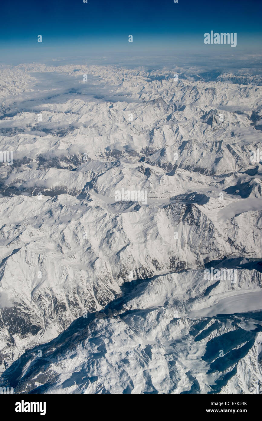 Alpen von oben -Fotos und -Bildmaterial in hoher Auflösung – Alamy