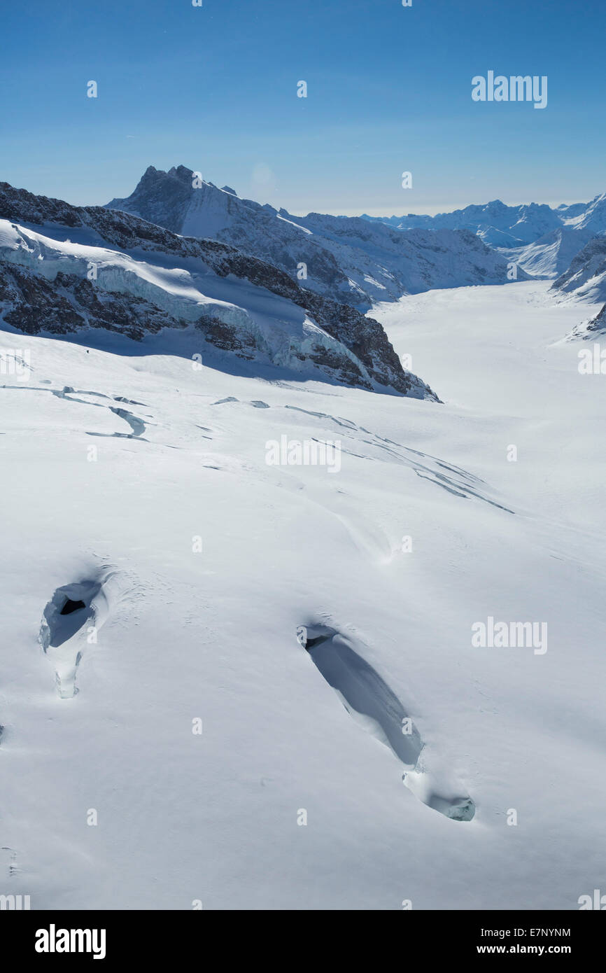 Jungfraujoch Aletschgletscher Aletsch Stockfotos und -bilder Kaufen - Alamy