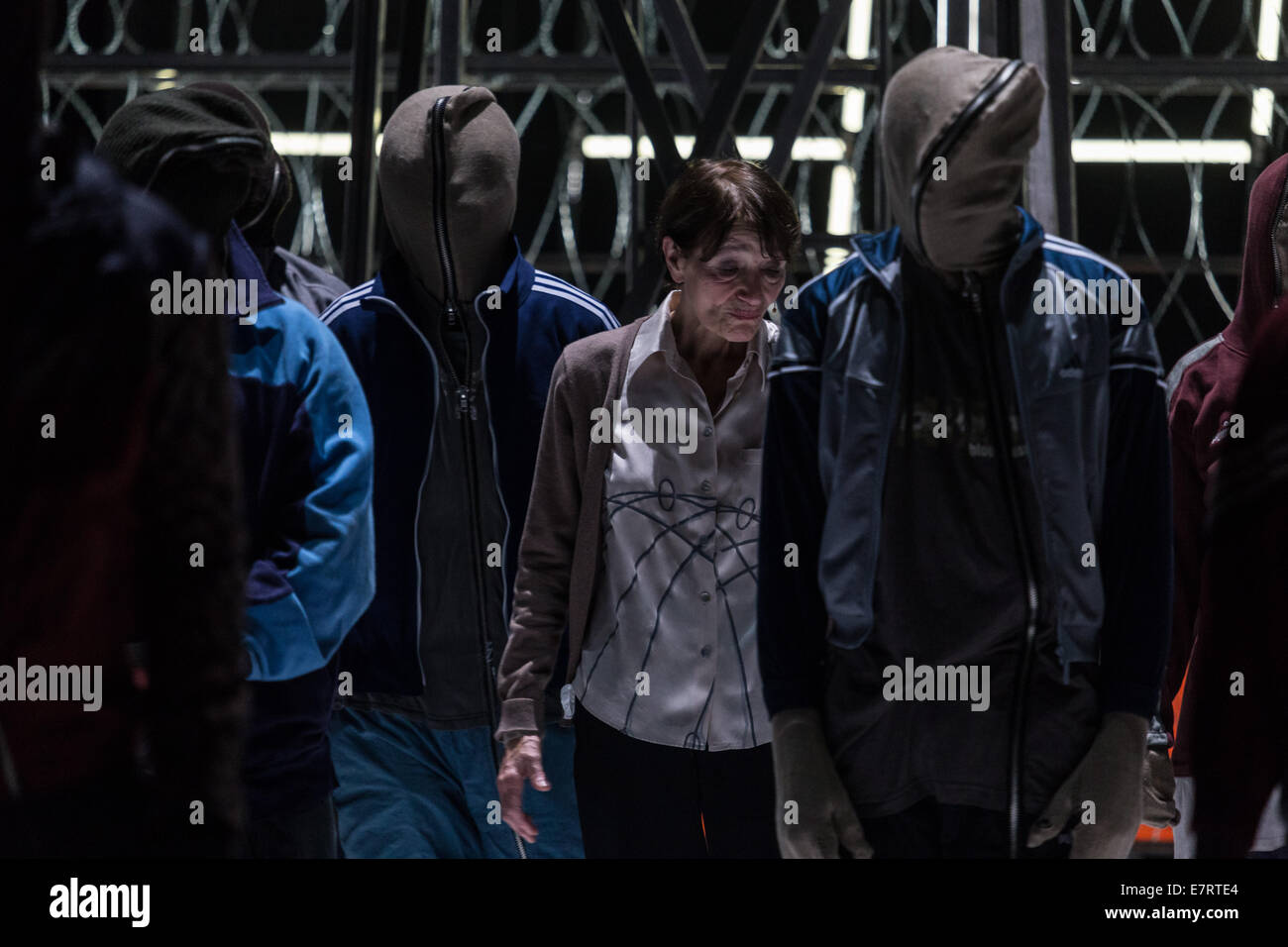 Jelineks neue Stück "Sterben Schutzbefohlenen" fand am 12. September ...