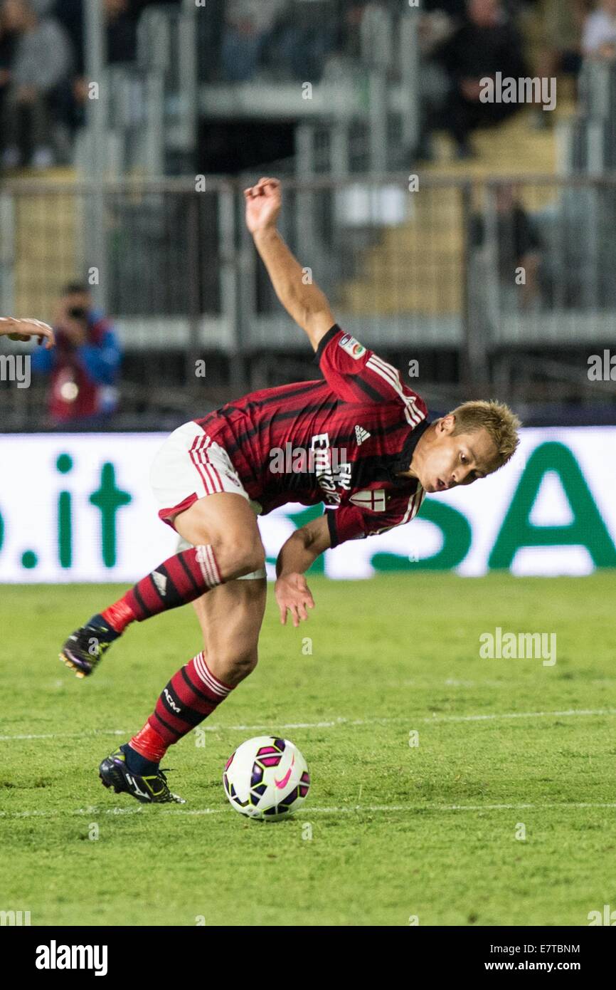 Empoli, Italien. 23. Sep, 2014. Keisuke Honda (Mailand) Fußball ...