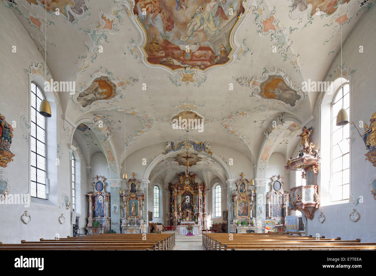 Pfarrei Kirche St. Gallus, Bregenz, Vorarlberg, Österreich ...