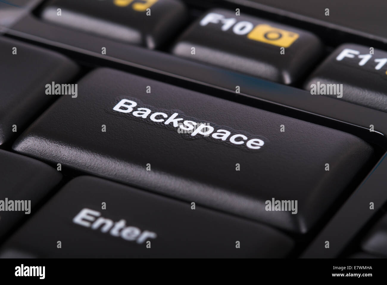 Backspace key -Fotos und -Bildmaterial in hoher Auflösung – Alamy