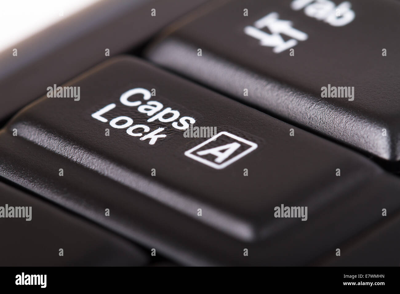 Caps lock -Fotos und -Bildmaterial in hoher Auflösung – Alamy