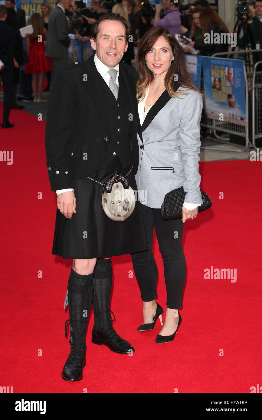 Ben Miller und Jessica Parker, die Teilnahme an der "was wir haben auf ...