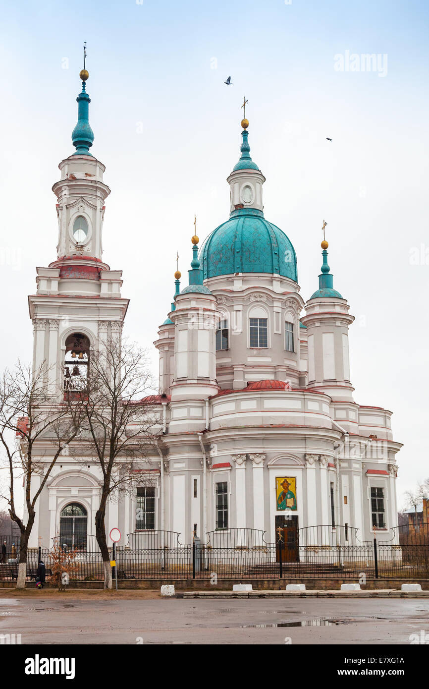 Russisch-orthodoxe Kirche in Kingisepp. Jamburg des St. Catherine ...