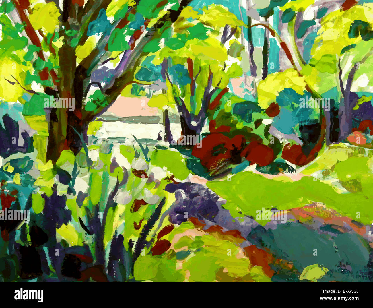 ölgemälde landschaft -Fotos und -Bildmaterial in hoher Auflösung – Alamy