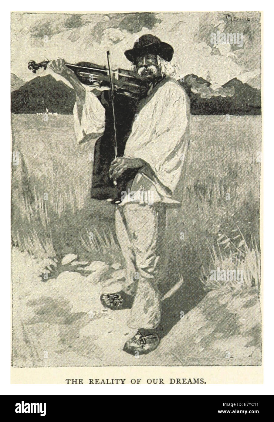 Diese Illustration von Pennell aus dem Jahr 1893 repräsentiert das ... Diese Illustration von Pennell aus dem Jahr 1893 repräsentiert das ...