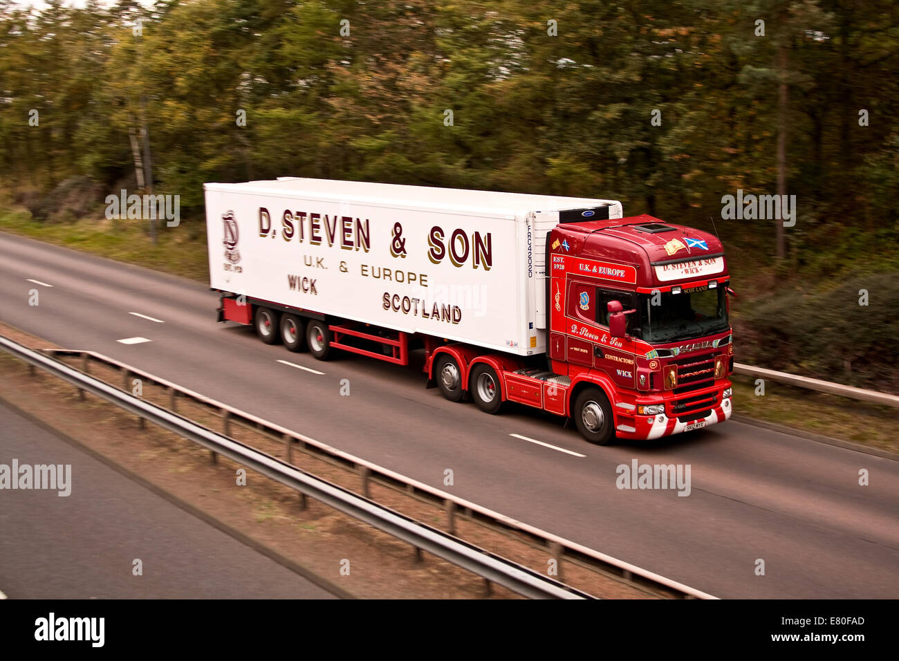 Fracht lkw lkw dundee -Fotos und -Bildmaterial in hoher Auflösung – Alamy