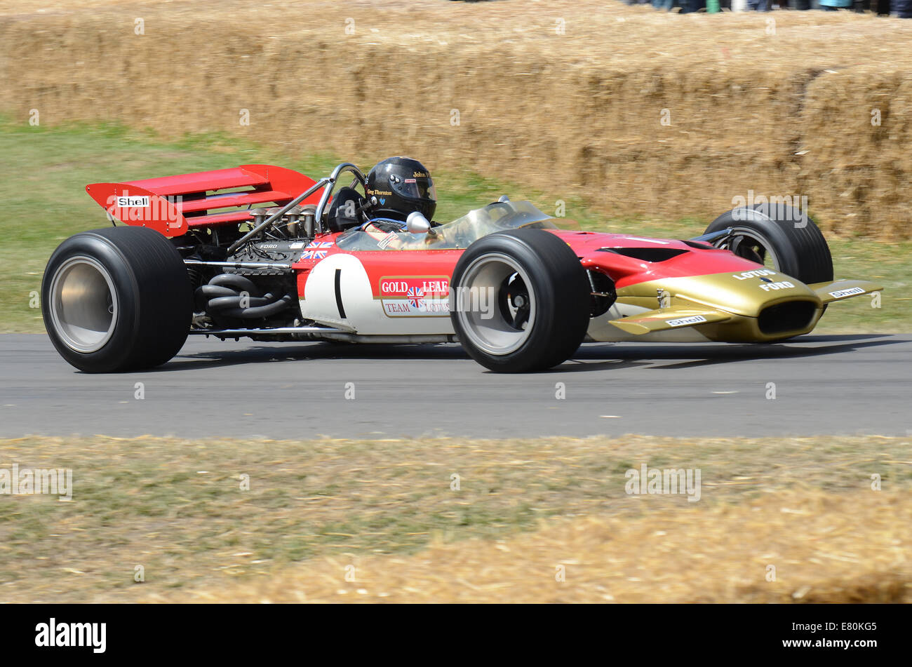 Lotus 49 Rennwagen Formel-1-Rennwagen von Colin Chapman und Maurice ...
