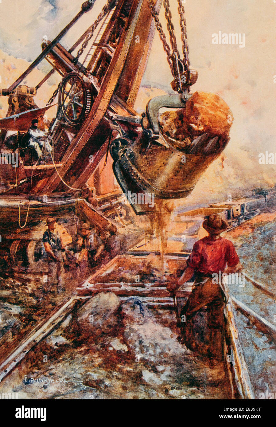 Steam shovel -Fotos und -Bildmaterial in hoher Auflösung – Alamy