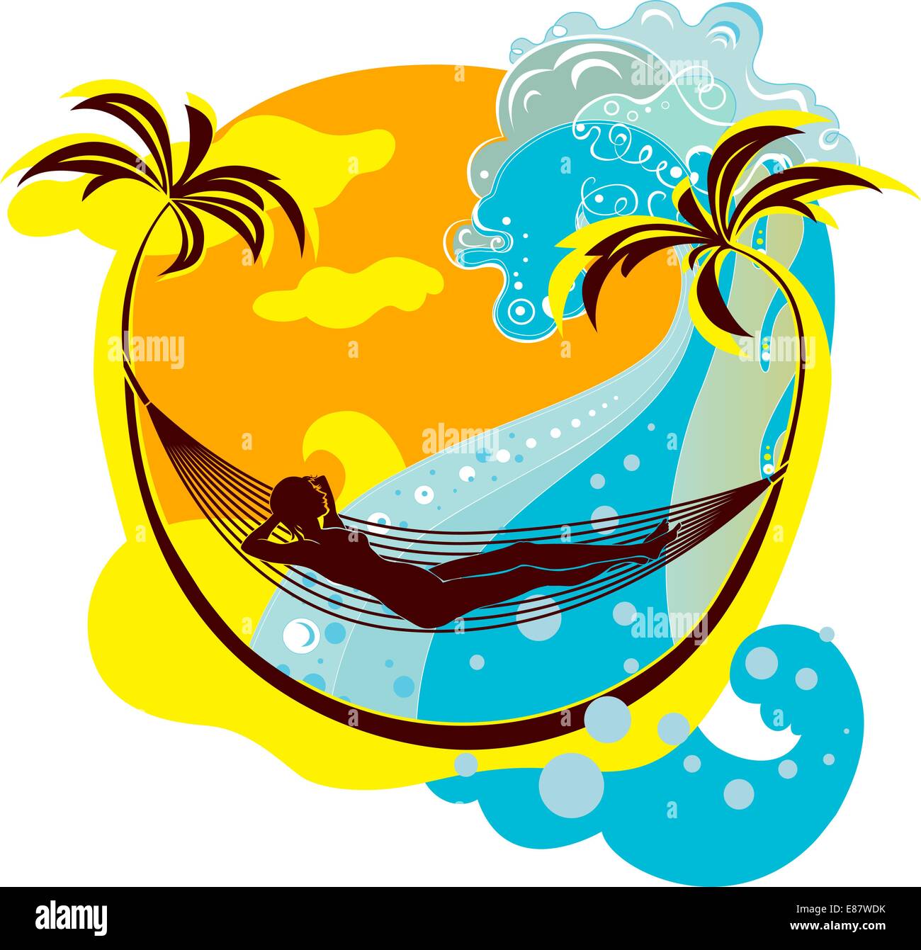 Insel der jugend Stock-Vektorgrafiken kaufen - Alamy