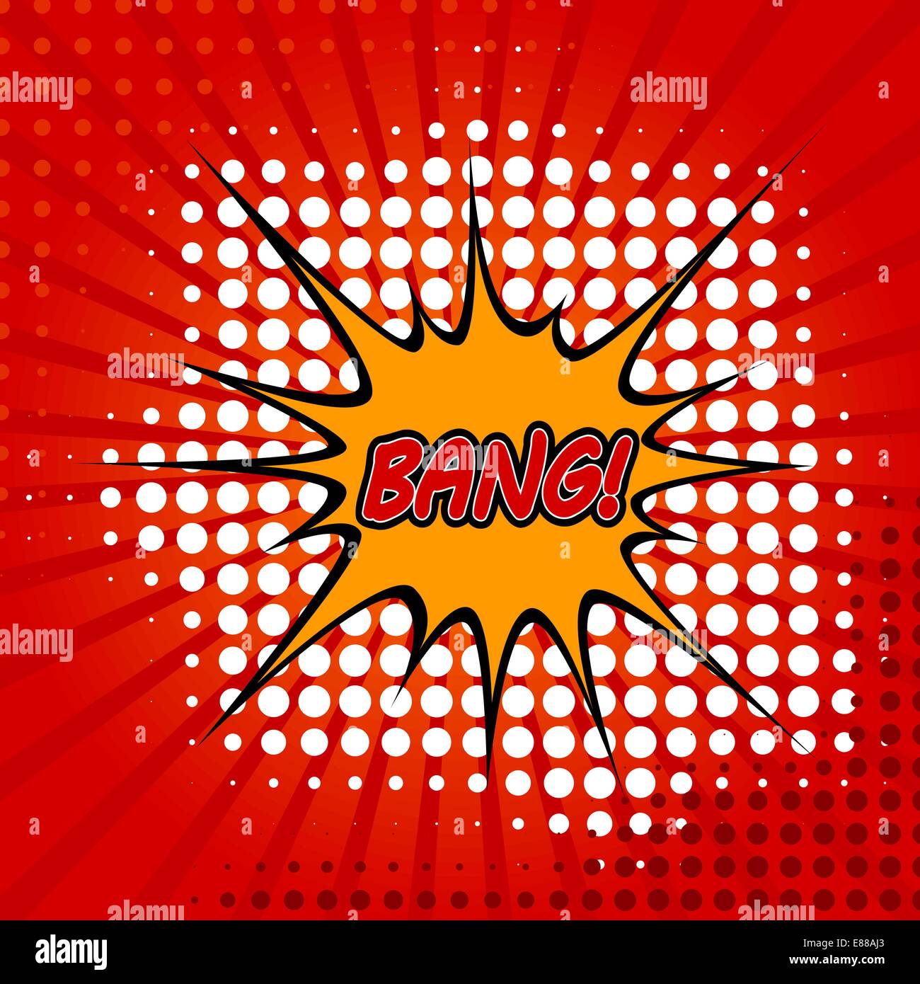 Splat bang comic -Fotos und -Bildmaterial in hoher Auflösung – Alamy