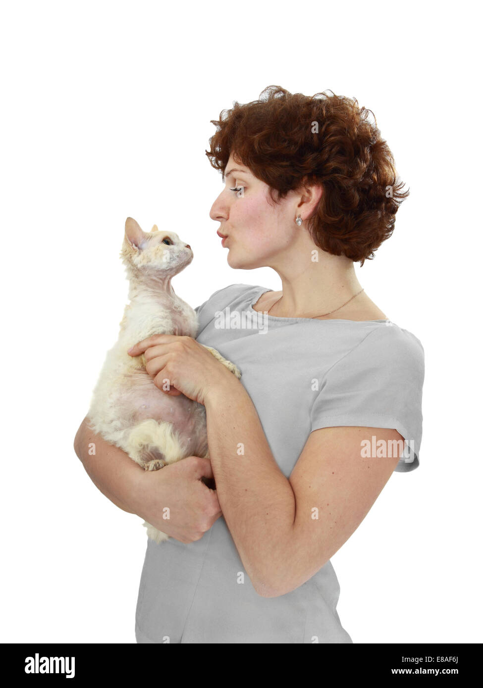 Kuss katze -Fotos und -Bildmaterial in hoher Auflösung – Alamy