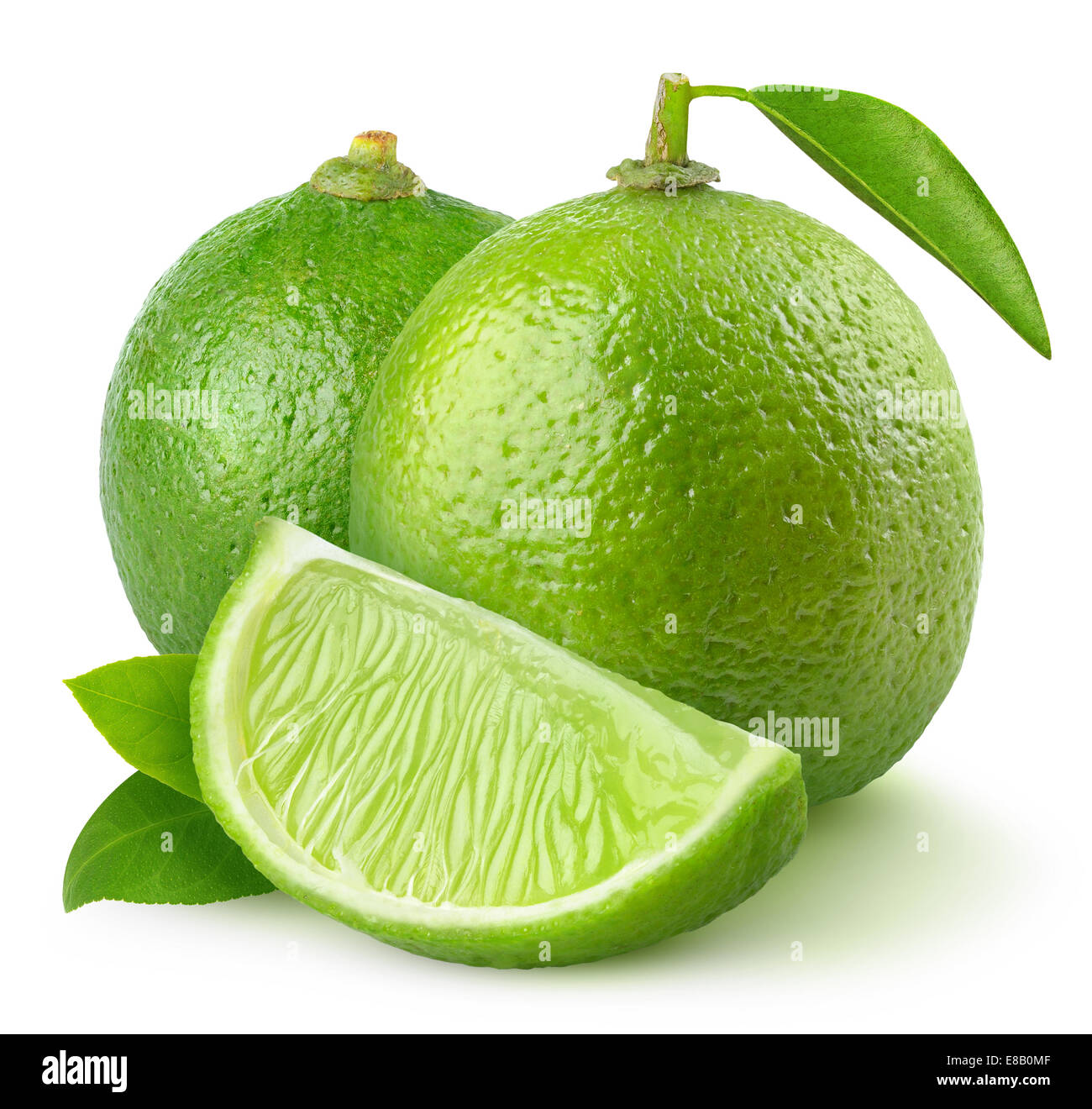 Limetten ausgeschnitten -Fotos und -Bildmaterial in hoher Auflösung – Alamy