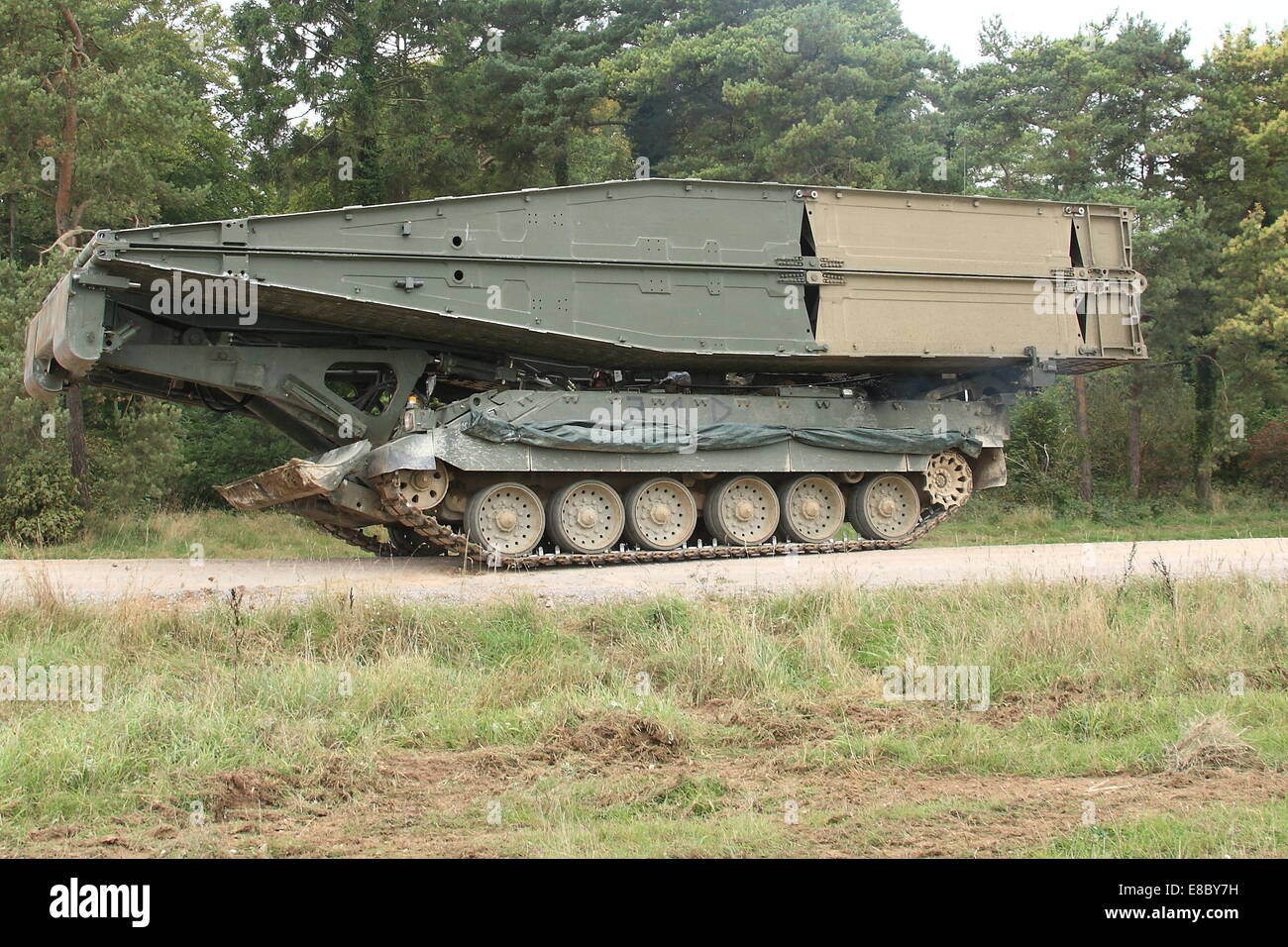 Titan gepanzerte Raketenwerfer gepanzerte Ingenieur Stockfotografie - Alamy
