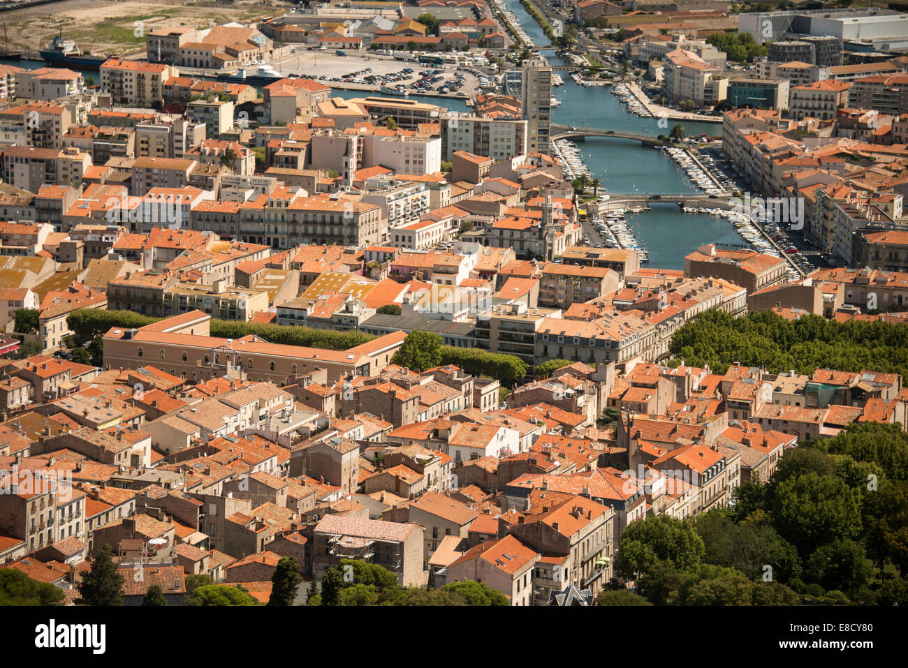 Sete Luftbild Stockfotos und -bilder Kaufen - Alamy