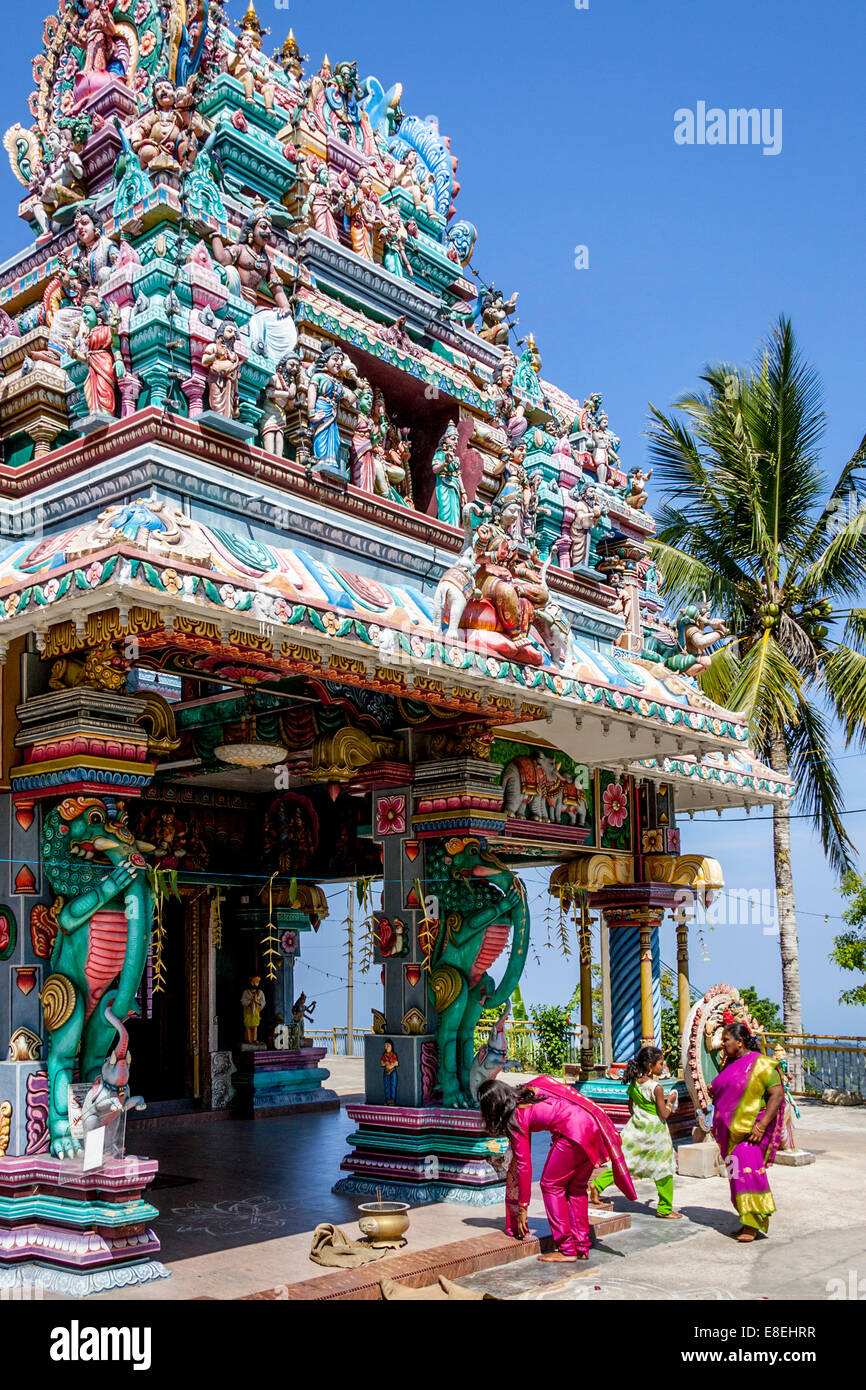 Sri Aruloli Thirumurugan (Penang Hill-Hindu-Tempel), Penang, Malaysia ...