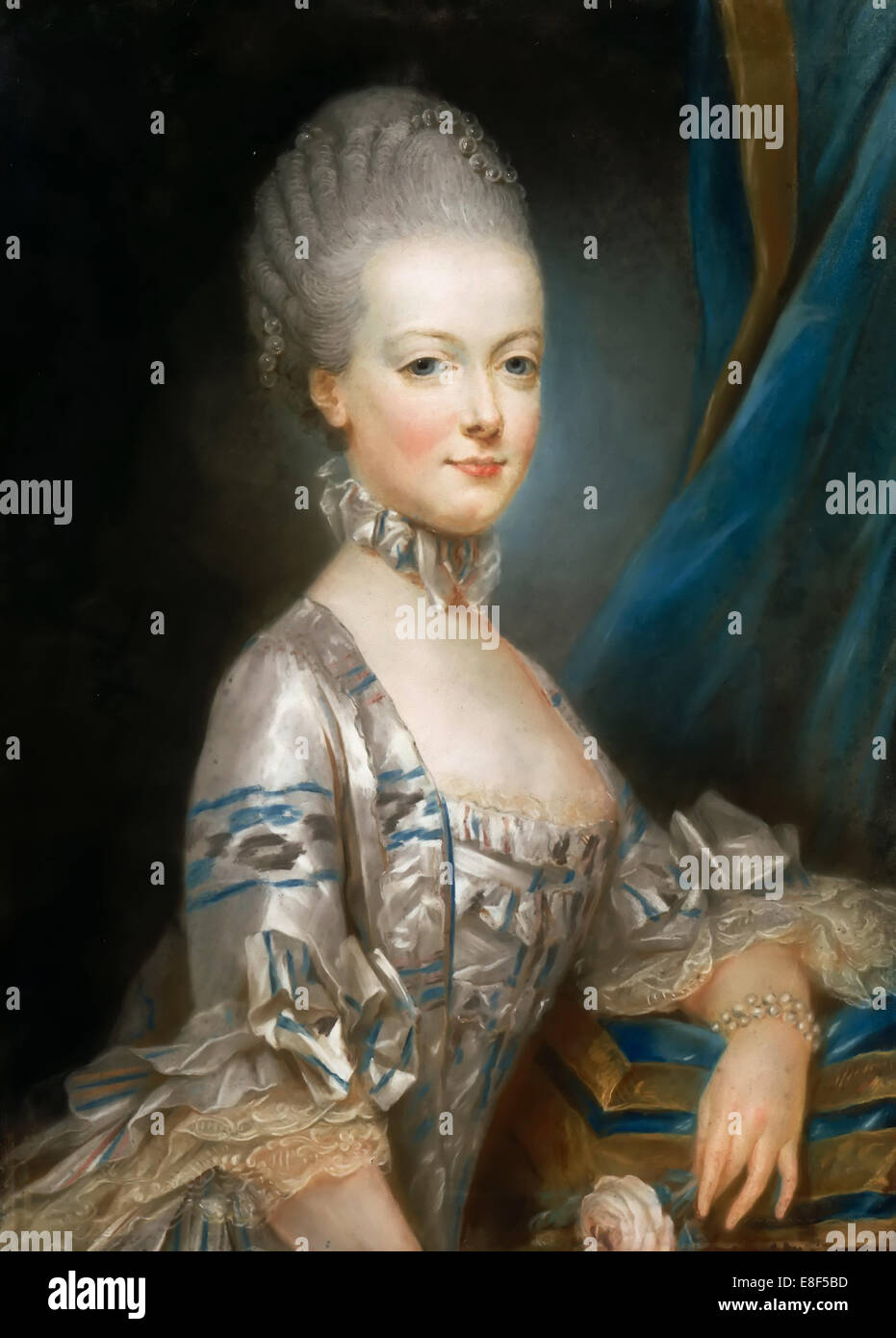 Portrait von Erzherzogin Maria Antonia von Österreich (1755-1793), der ...