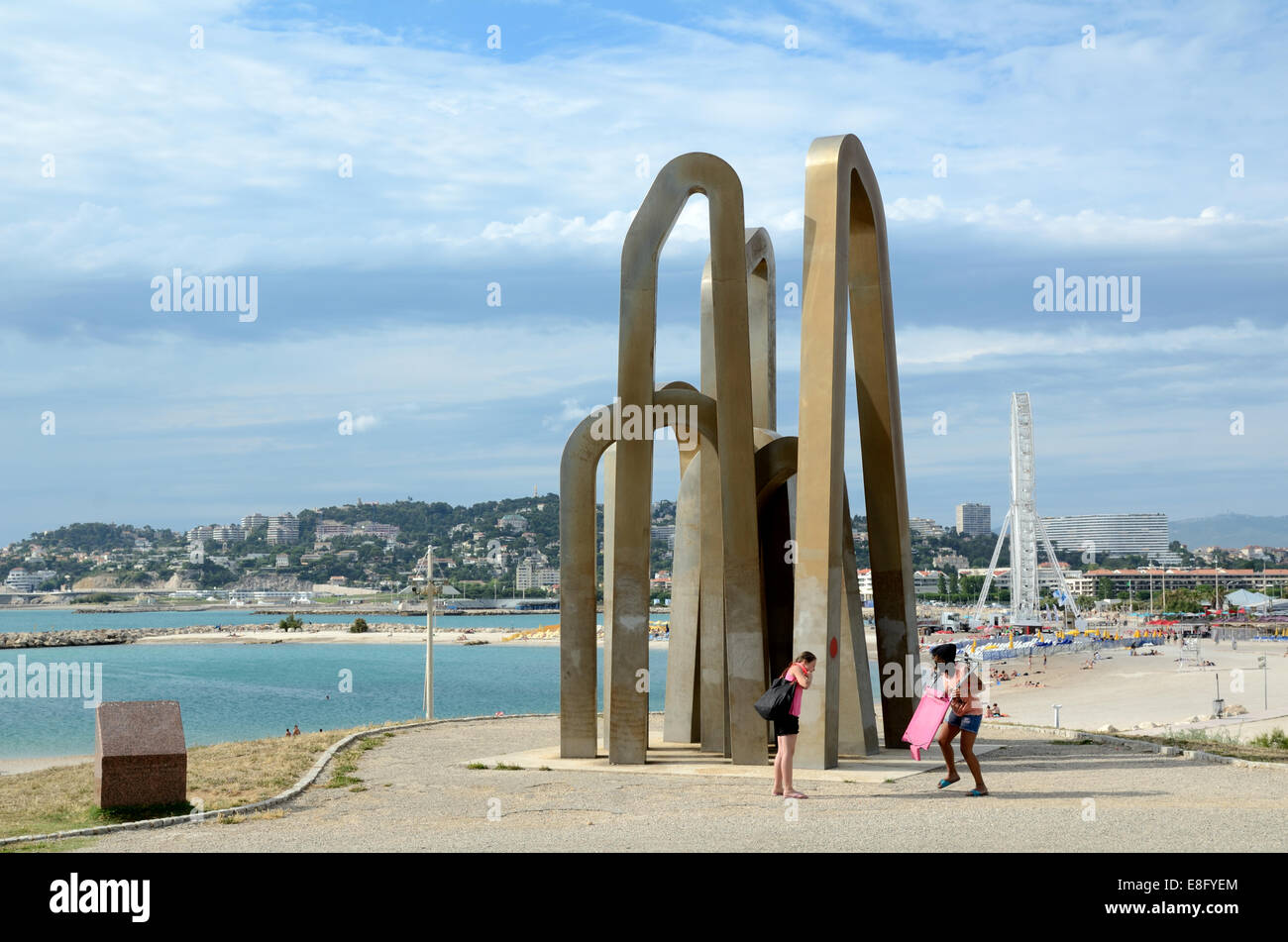 Les Sept Portes de Jerusalem, oder sieben Tore Jerusalems, Denkmal oder ...