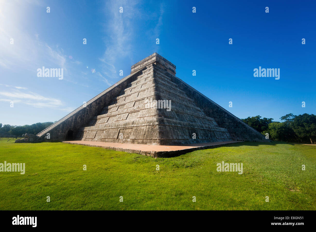 Chichen Itza Great Pyramid Stockfotos und -bilder Kaufen - Alamy
