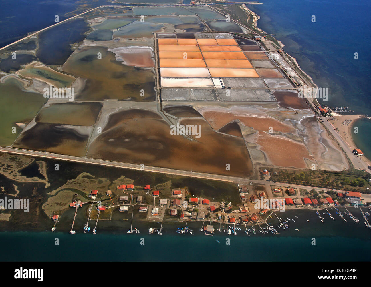 Messolonghi salt mine -Fotos und -Bildmaterial in hoher Auflösung – Alamy