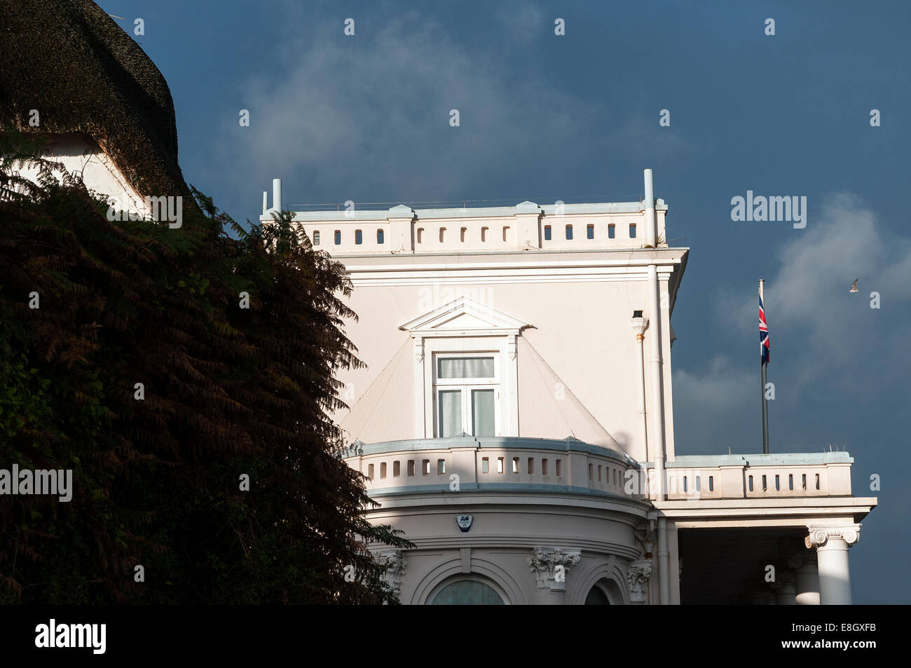 viktorianische Architektur, Paignton Strandpromenade, der klassische ...