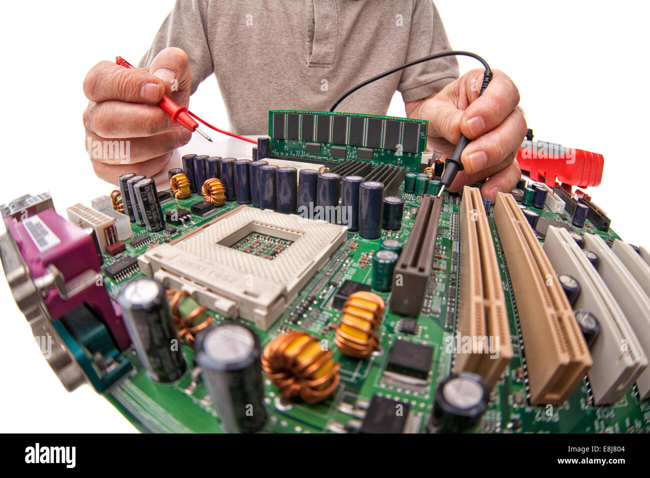 Techniker computer -Fotos und -Bildmaterial in hoher Auflösung – Alamy