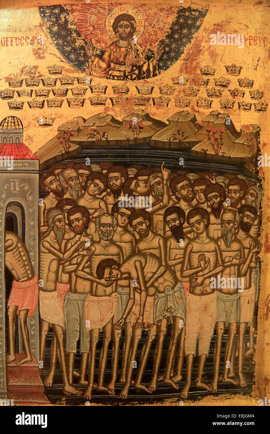 Forty martyrs of sebaste -Fotos und -Bildmaterial in hoher Auflösung ...