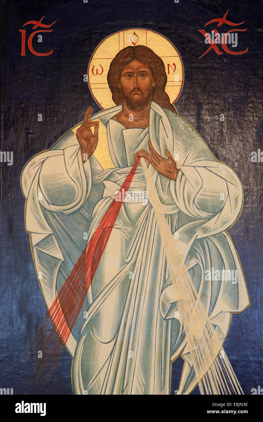 Fine Arts Religious Art Jesus Christ Painting Stockfotos und -bilder Kaufen - Alamy