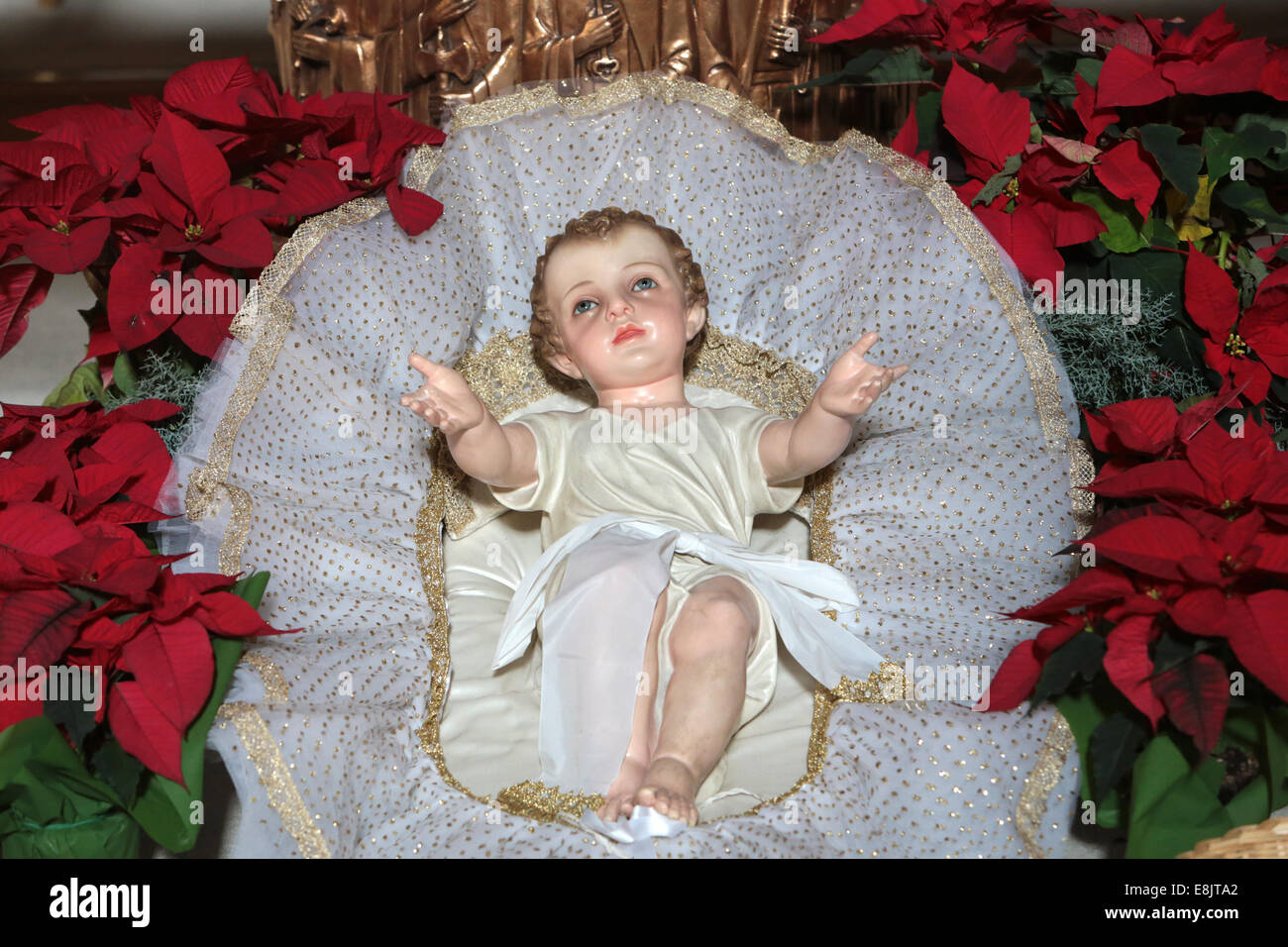 Jesus In Der Krippe Stockfotos und -bilder Kaufen - Alamy