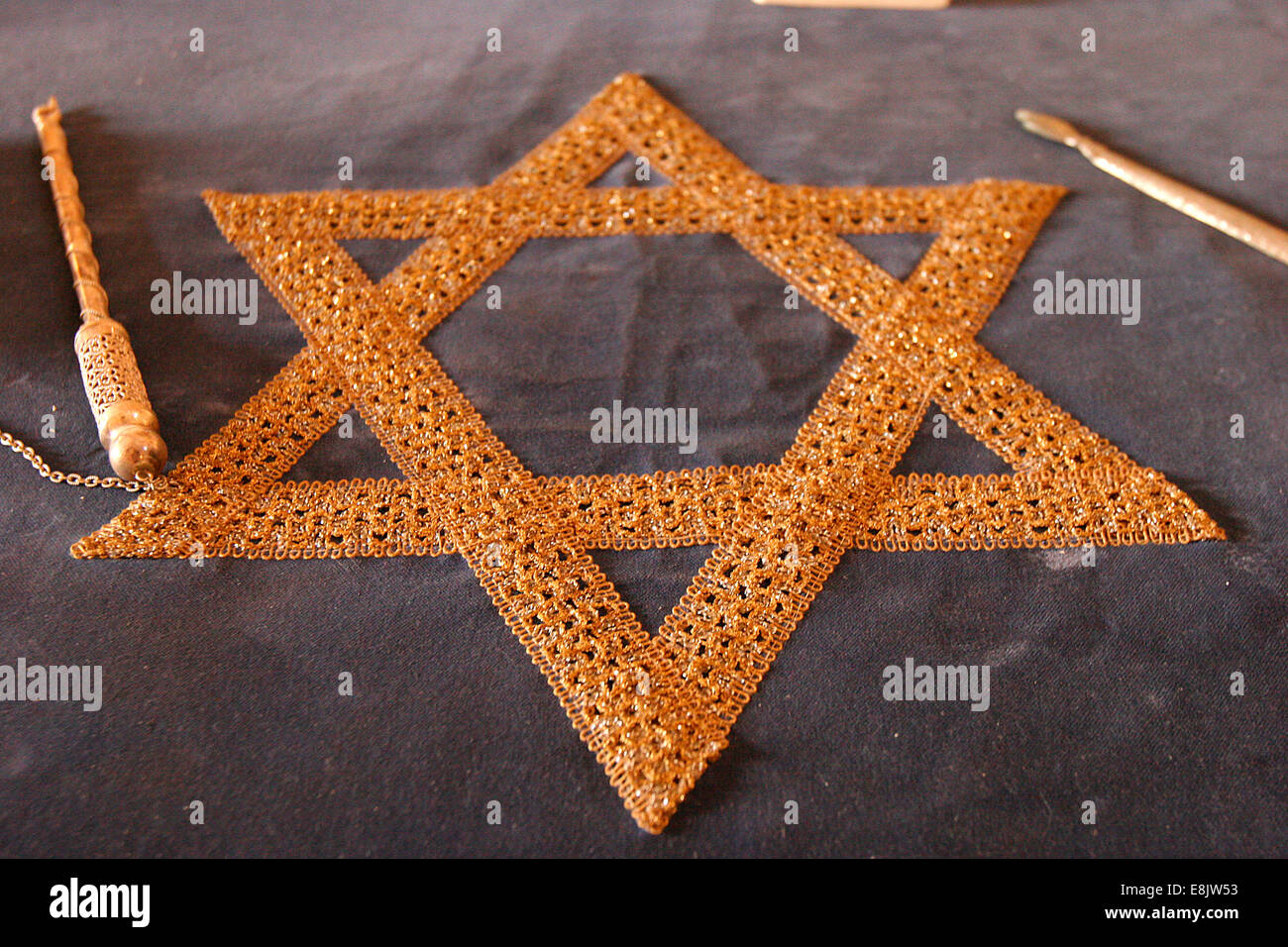 Symbole des Judentums Stockfotografie - Alamy