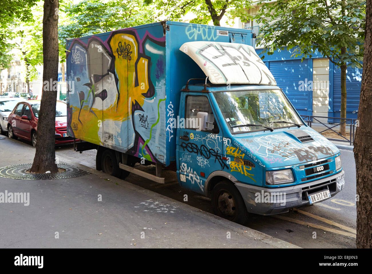 Graffiti van -Fotos und -Bildmaterial in hoher Auflösung – Alamy