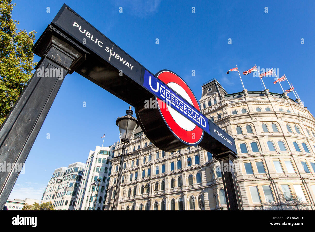 London Underground Subway Sign Stockfotos & London Underground Subway ...