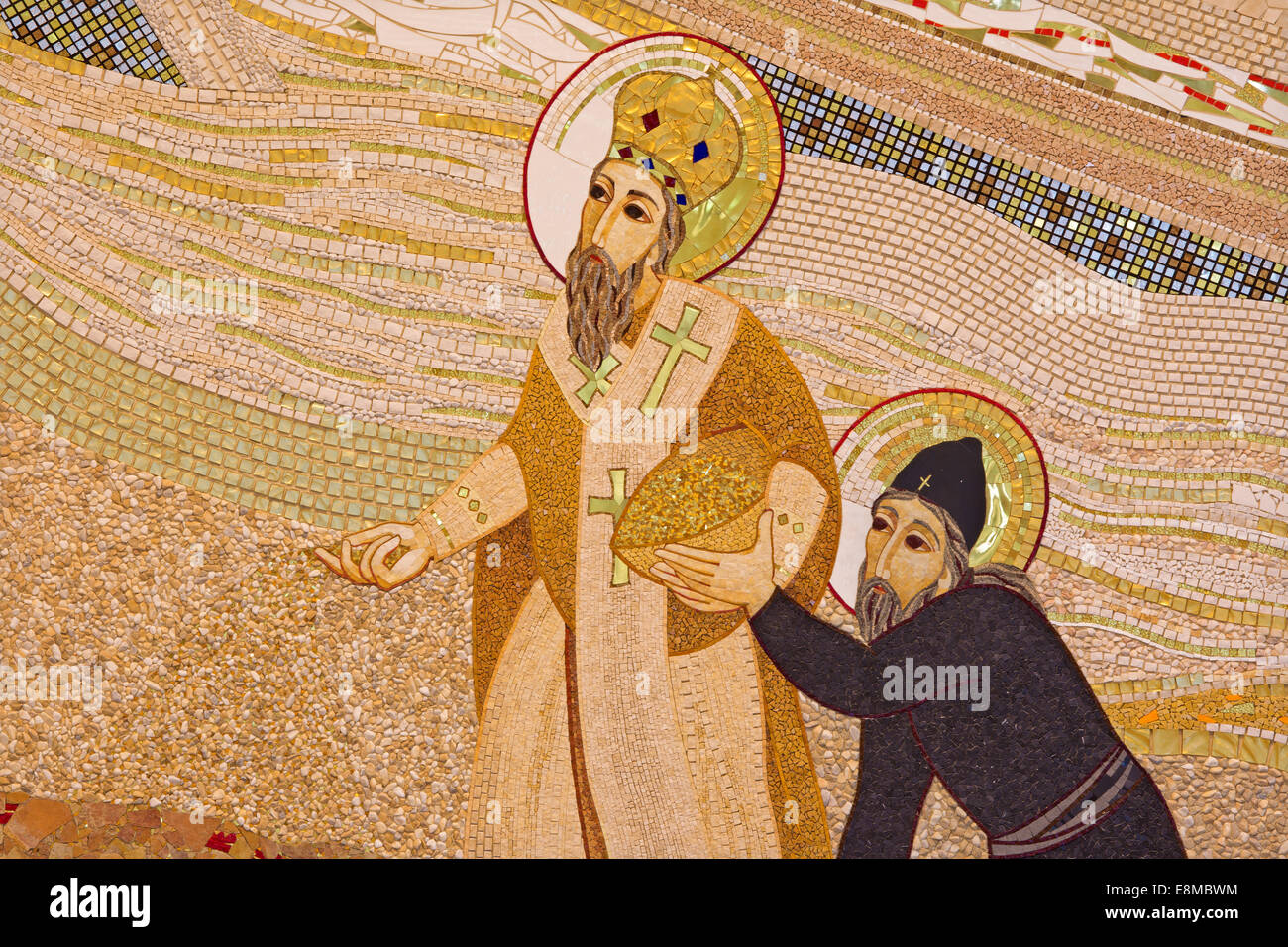 Rupnik mosaik -Fotos und -Bildmaterial in hoher Auflösung – Alamy