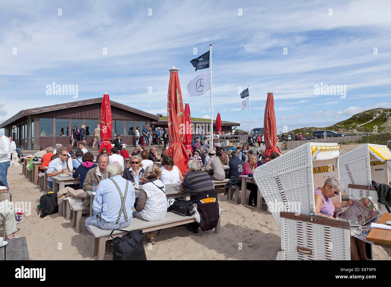 Restaurant Sansibar bei Rantum, Insel Sylt, Schleswig-Holstein ...