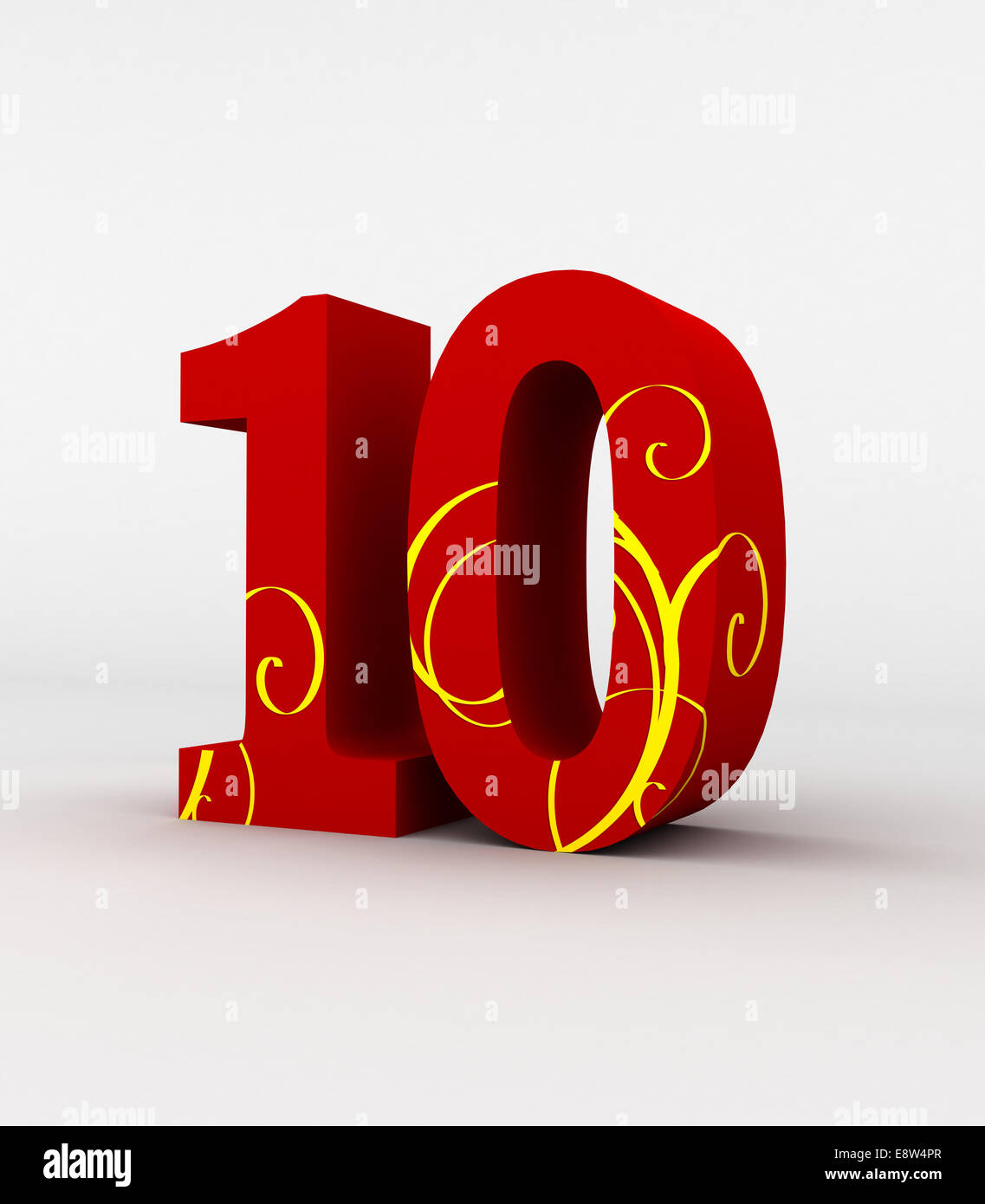 Blaue digitale nummer 10 -Fotos und -Bildmaterial in hoher Auflösung ...