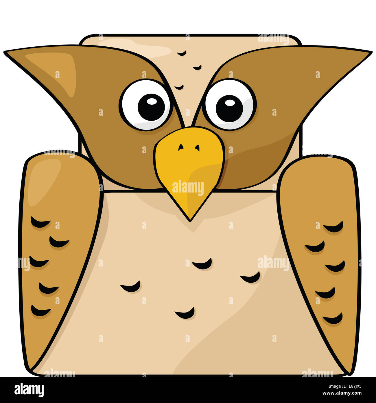 Cartoon eule -Fotos und -Bildmaterial in hoher Auflösung – Alamy