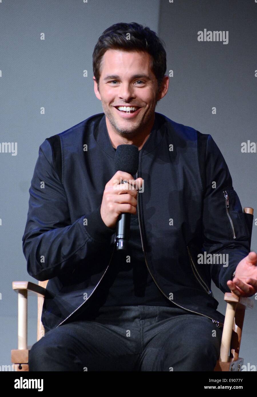 New York, NY, USA. 16. Oktober 2014. James Marsden bei Instore-Auftritt ...