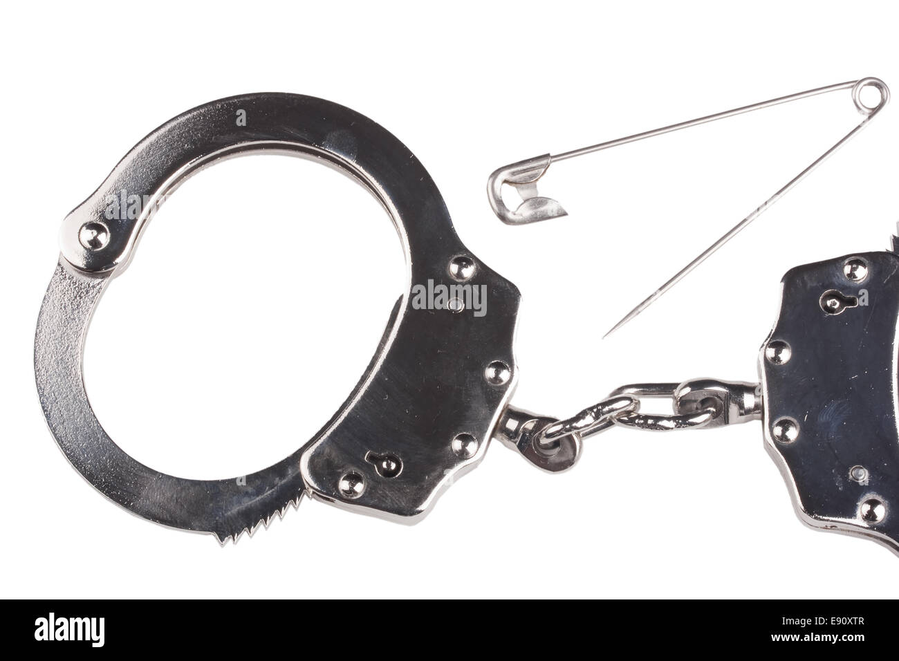 Offene handschellen -Fotos und -Bildmaterial in hoher Auflösung – Alamy