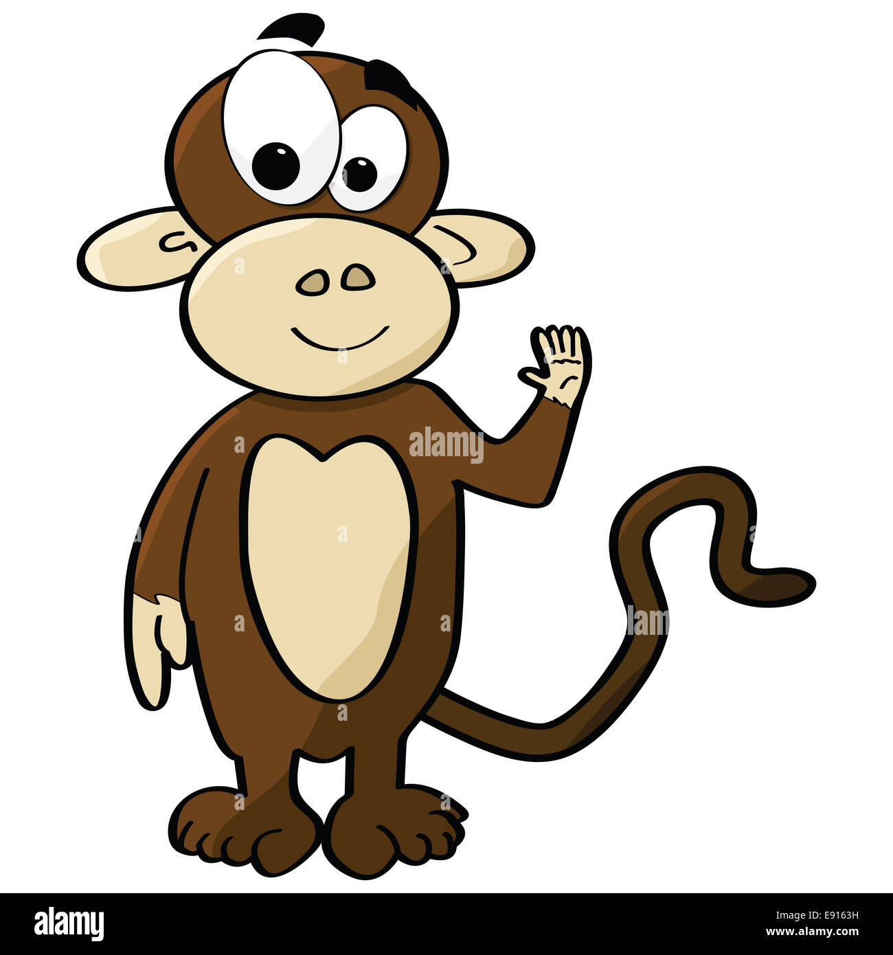 Cartoon monkey -Fotos und -Bildmaterial in hoher Auflösung – Alamy