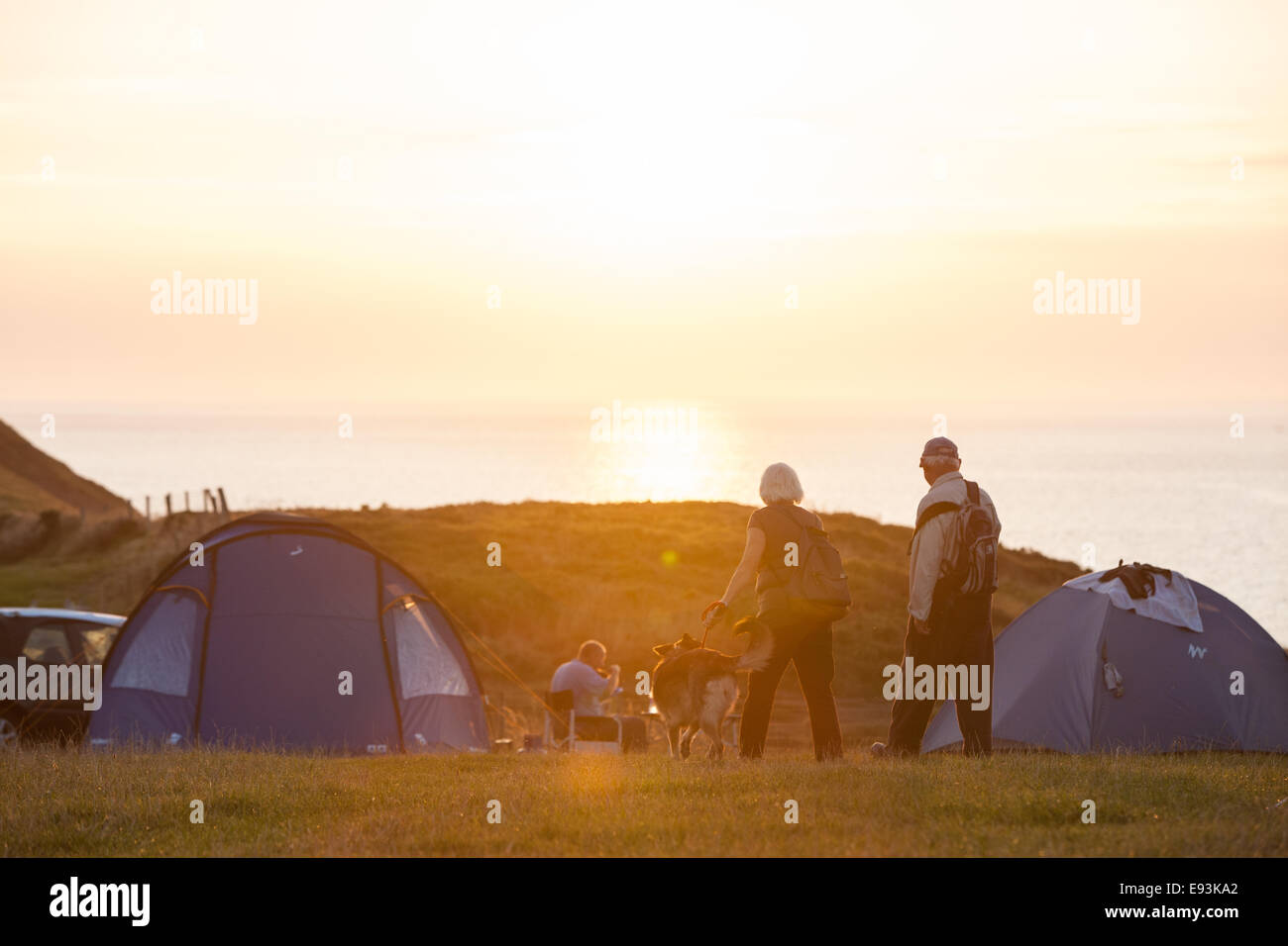 West wales mwnt caravan und campingpark -Fotos und -Bildmaterial in ...