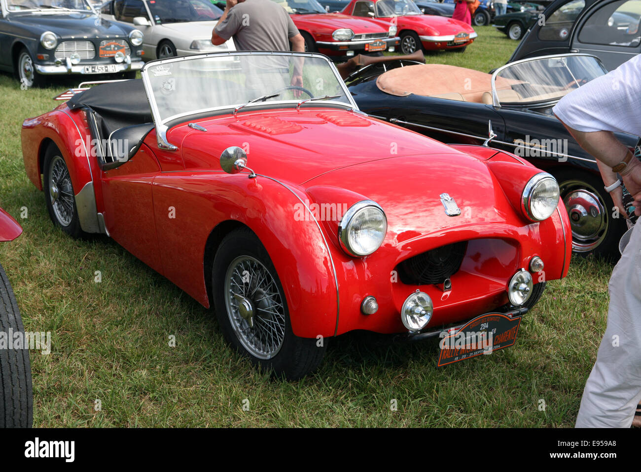Triumph tr2 -Fotos und -Bildmaterial in hoher Auflösung – Alamy