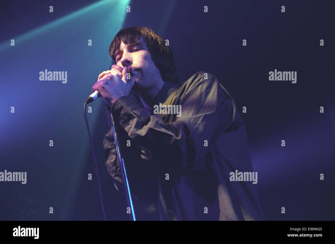 Bobby Gillespie von Primal Scream in Glasgow Barrowlands, Glasgow ...