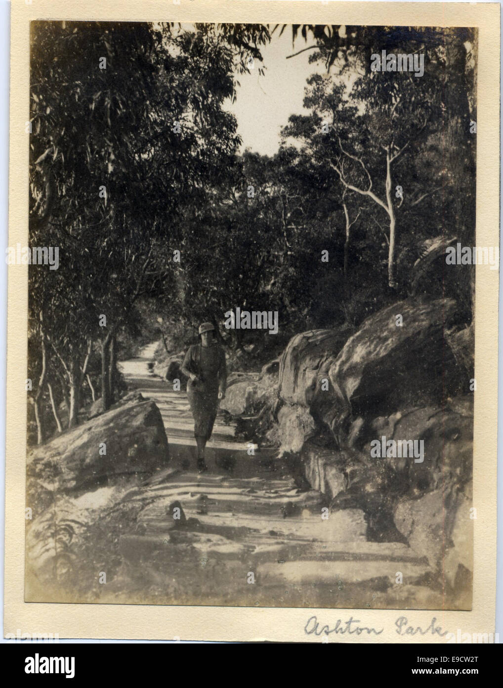 Dieses Bild zeigt Ashton Park, eine historische Stätte in Sydney. Das ...