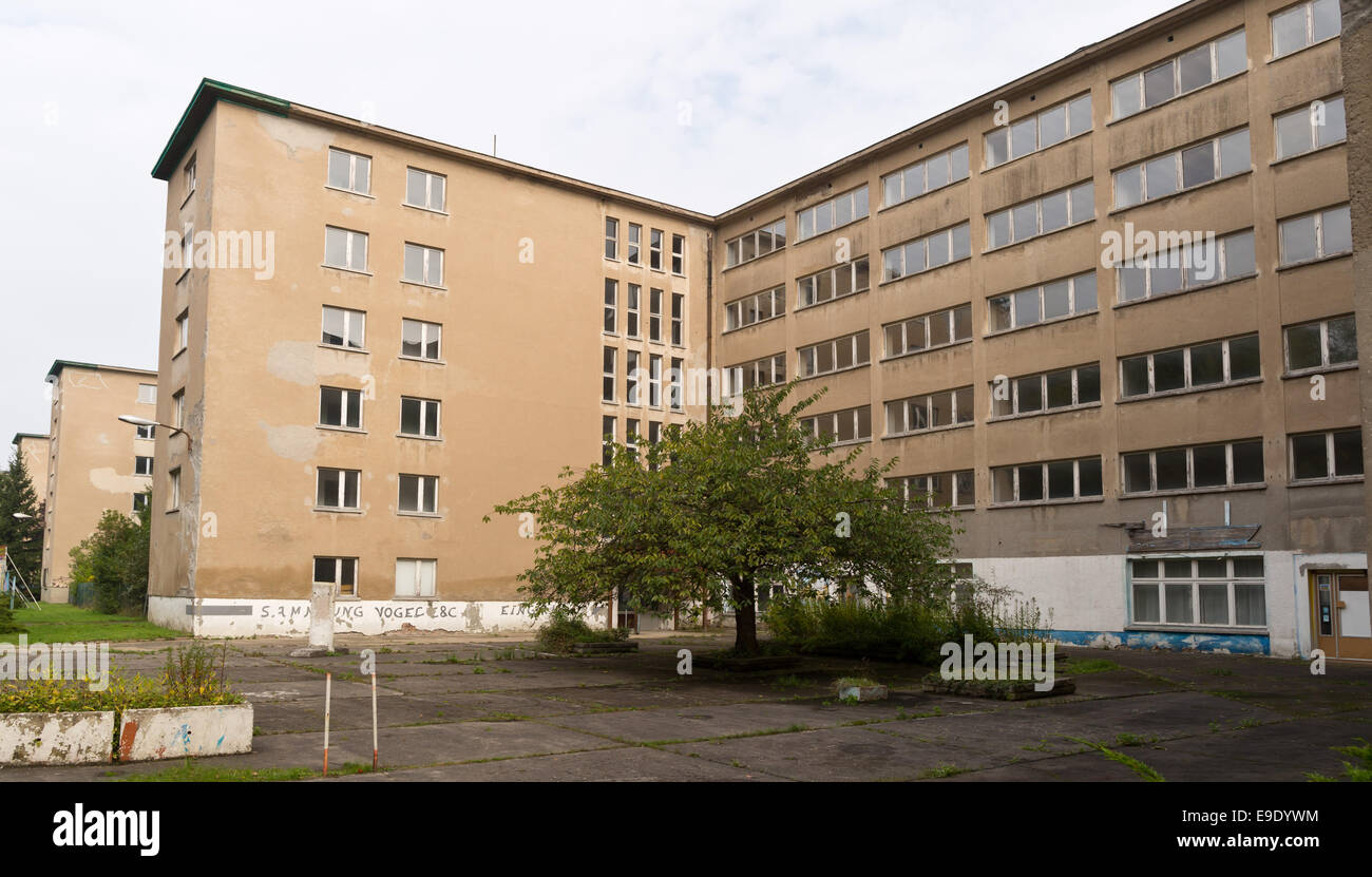 Prora - ehemalige "Kraft durch Freude" (Kraft Durch Freude / KdF) Nazi ...