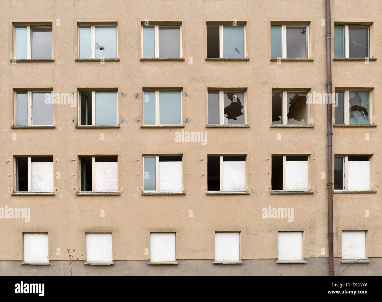 Prora - ehemalige "Kraft durch Freude" (Kraft Durch Freude / KdF) Nazi ...