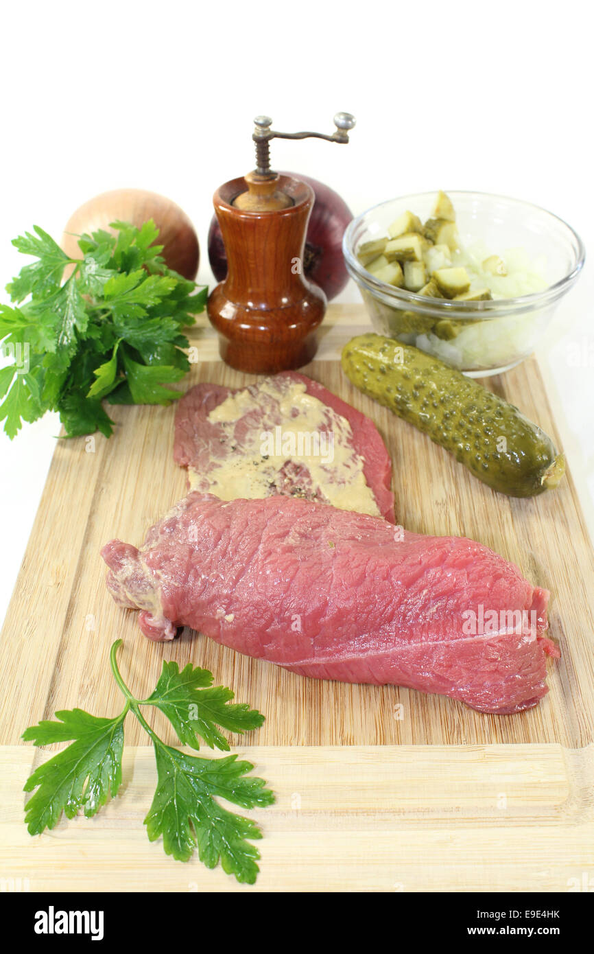 Rinder Roulade Stockfotos und -bilder Kaufen - Alamy