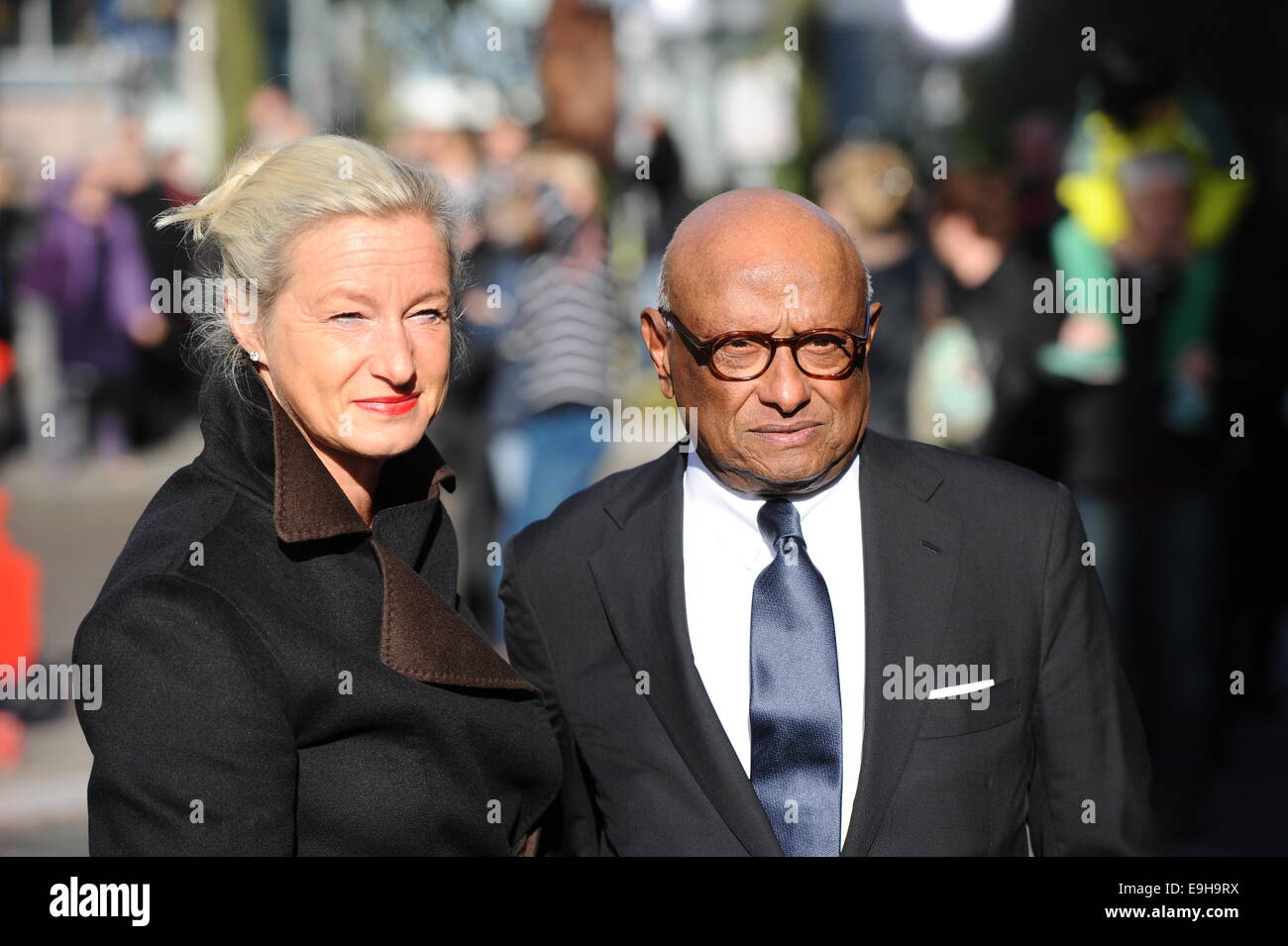 Hamburg, Deutschland. 28. Oktober 2014. Hamburger Kaufmann und Mäzen ...