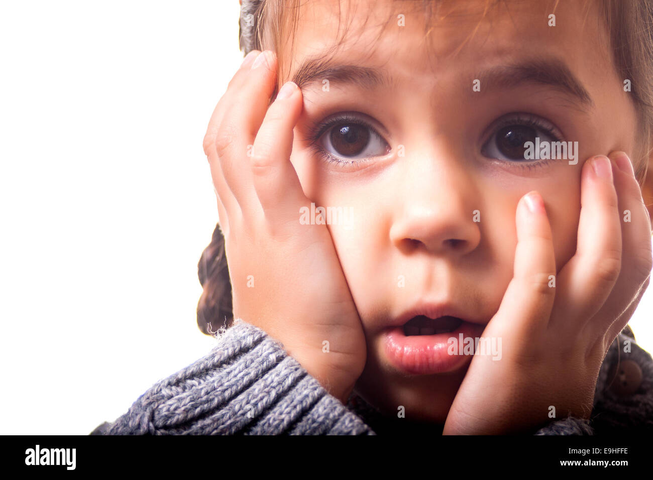 Erstaunt mädchen -Fotos und -Bildmaterial in hoher Auflösung – Alamy