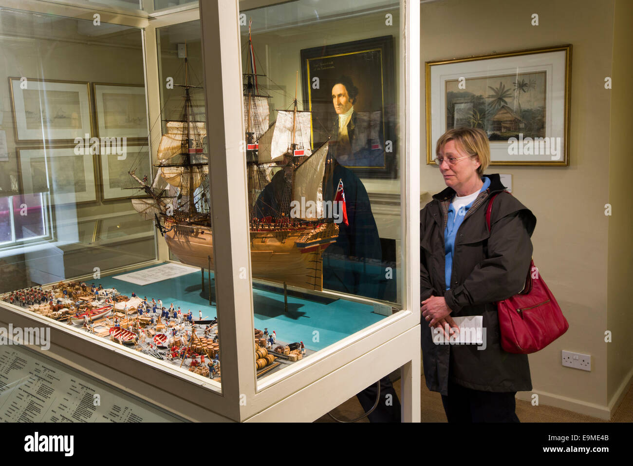 Großbritannien, England, Yorkshire, Whitby, Traube Lane, Captain Cook ...